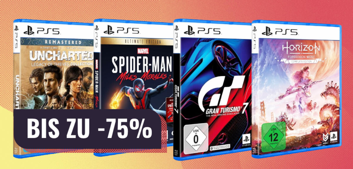 PS5-Spiele krass reduziert: Sichert euch Blockbuster-Games wie Spieder-Man, God of War und The ...